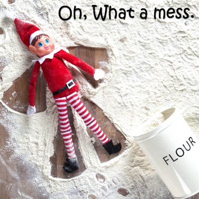 Elves Behavin Badly Christmas Naughty Elf Elvie Red 30cm 12 Inch