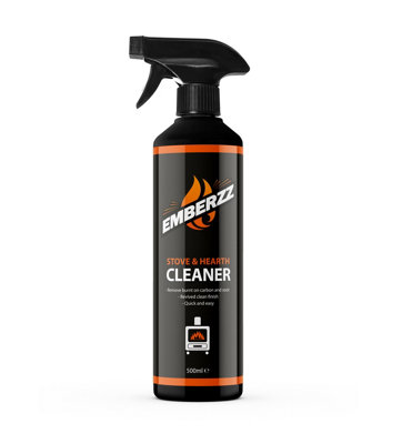 Emberzz - Stove, Fireplace and Hearth Cleaner - Dissolves Soot, Grease ...