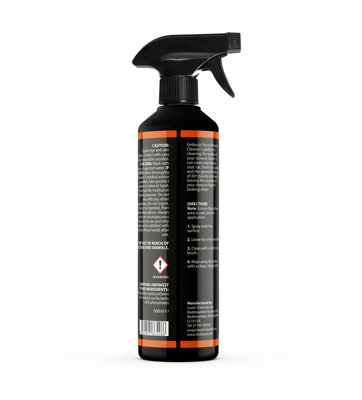 Emberzz - Stove, Fireplace and Hearth Cleaner - Dissolves Soot, Grease ...