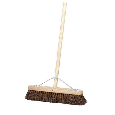 embled 18'' Contract Stiff Bine Platform Broom One Colour (One Size)