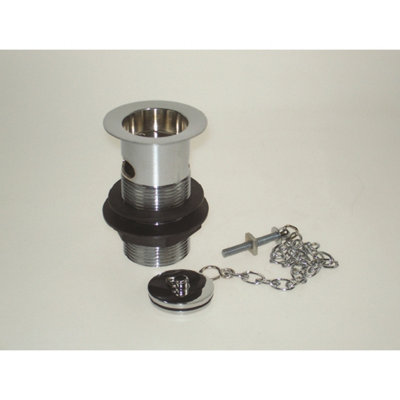 Embrass Peerless 201577 1-1/4inch Brass Basin Waste Slotted Brass Plug ...