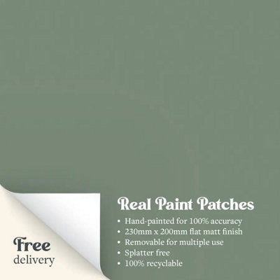 Emerald Bay Paint Patch Flat Matt Sample