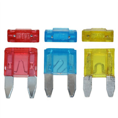 Emergency Breakdown Car Bulb and Fuse Assortment Kit (Mini blade Normal ...