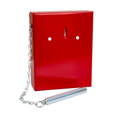 Emergency Key Cabinet with Glass Breaker Hammer Wall Mounted Lockable ...