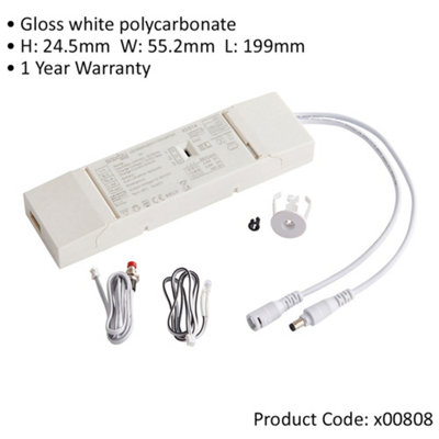 Emergency LED Lighting Conversion Kit - 3 Hour Back Up Power Supply ...