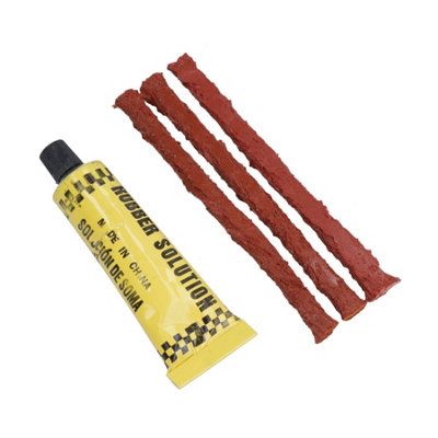 Emergency Tyre Tire Puncture Repair Kit for Bikes Cars Vans Tubeless ...