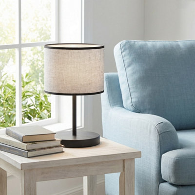 Emibig ECO Table Lamp 1 x E27 Grey / Black