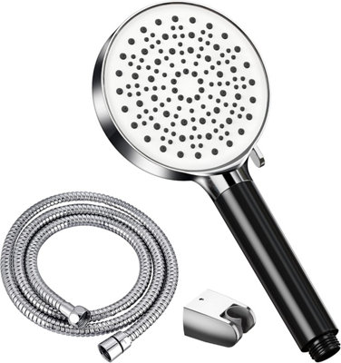 EMKE Shower Head and Hose Set 1.5M Stainless Steel Hose and High ...