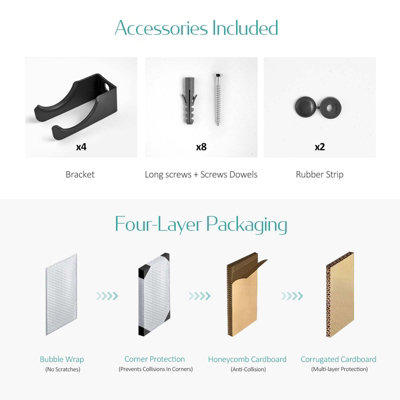 EMKE Traditional Anthracite Horizontal Cast Iron Radiator Double Column ...