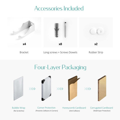 EMKE Traditional Cast Iron Style Radiator Anthracite Horizontal 2 ...