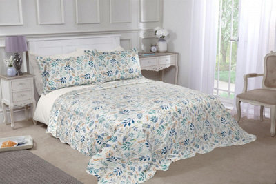Emma Barclay Fernley Bedspread Throwover Set Soft Touch Microfibre ...