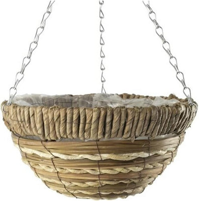 Emma Round 12" Hanging Basket 2 Pack