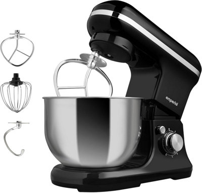 Emperial Stand Mixer - 5L Food Mixer with 6 Speeds, Dough Hook, Whisk ...