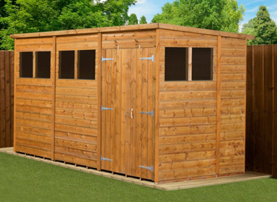 Buy Empire Modular Pent 12X4 Double Door Windows (12X4) (12ft x 4ft ...