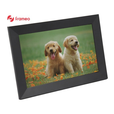 EMtronics 10" inch Frameo Touchscreen Digital Picture Photo Frame with ...