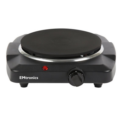 Shop EMtronics 1500W Portable Hob Hot Plate with Temperature Control ...