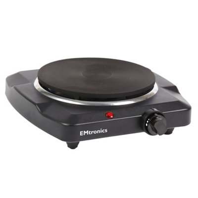 Shop EMtronics 1500W Portable Hob Hot Plate with Temperature Control ...