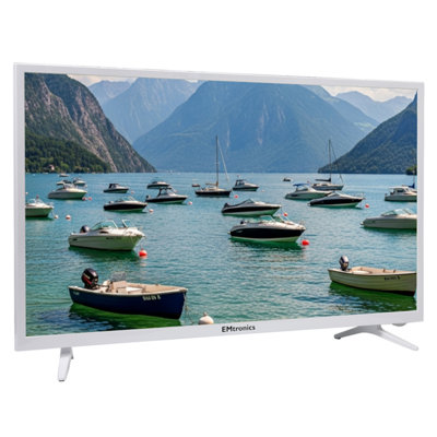 EMtronics 32" Inch HD Ready 720p LED TV - White