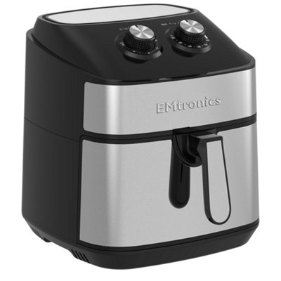 EMtronics EMAFS9S Large 9 Litre Air Fryer with 60 Minute Timer ...