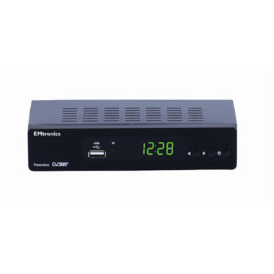 EMtronics Freeview Box Set-Top Digibox with Full HD Channels, HDMI, USB ...