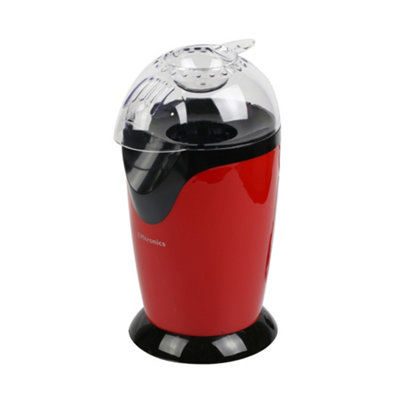 EMtronics Red Electric Popcorn Maker Machine Pop Corn Popper Non-Stick ...