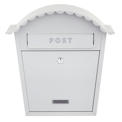 EMtronics Wall Mountable Post Box Stainless Steel, Weather Resistant ...
