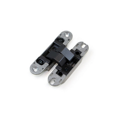 Emuca Lot of 2 concealed hinges for wicket doors, load 40kg, 180 degree ...