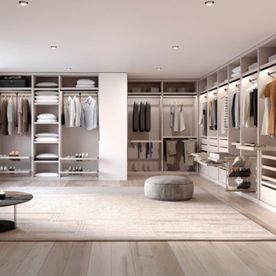 Emuca Pull-out side shoe rack for closets and walk-in closets Hack ...