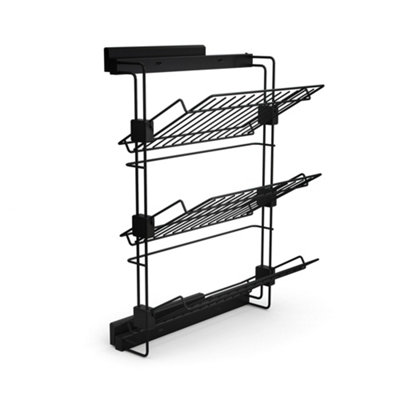 Emuca Pull-out side shoe rack for closets and walk-in closets Hack ...