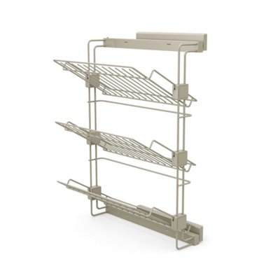 Emuca Pull-out side shoe rack for closets and walk-in closets Hack ...