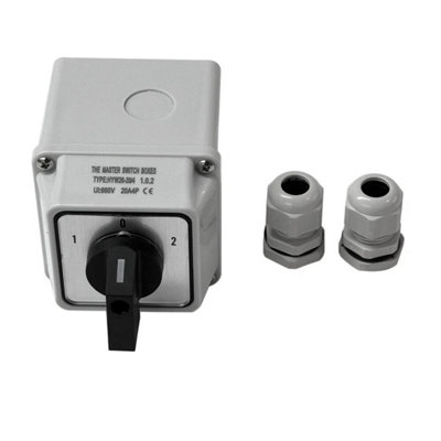 Enclosed Change Over Switch Waterproof