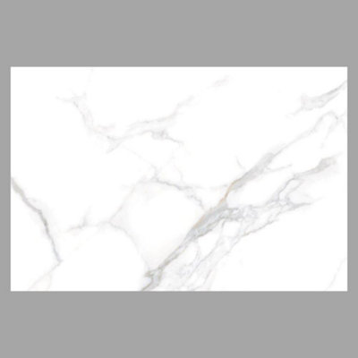 Endless Crest Statuario Marble Effect Matt Porcelain Indoor Wall ...