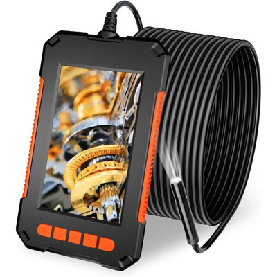 Endoscope Camera, 1080P HD Endoscope Camera, 4.3 Inch LCD Screen Pipe ...