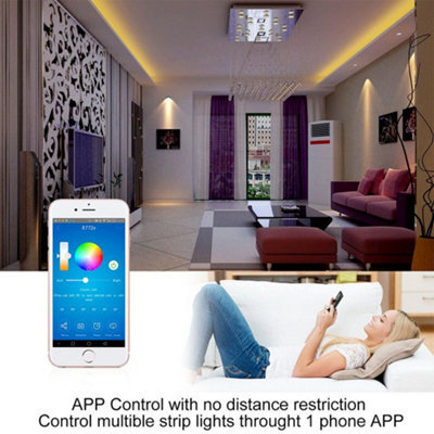 Ener-J Smart Wi-Fi RGB LED Strip Light Kit 5m IP65 12V