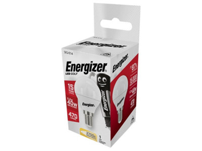 Energizer Led Opal Golf Non-dimmable Bulb Multi Colour (SES (E14) 470 ...