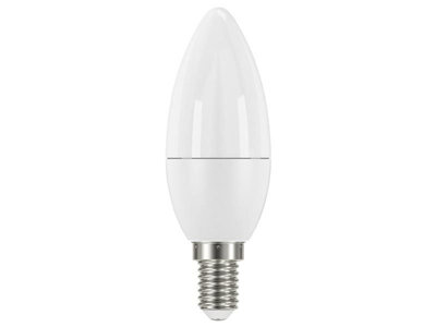 Energizer S8845 LED SES (E14) Opal Candle Non-Dimmable Bulb, Warm White ...