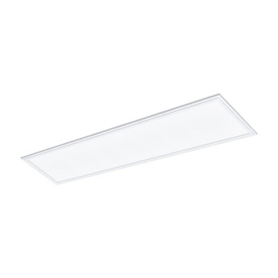 Energy Efficient 40W Flush Ceiling Panel Light - Sleek White Rectangle ...