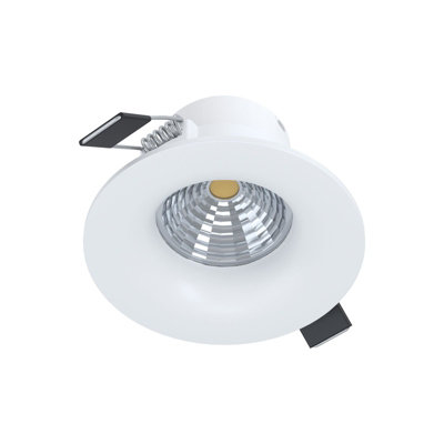 Energy Efficient White LED Recessed Downlight for Walls and Ceilings
