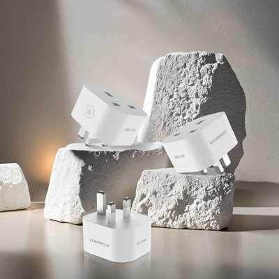 Energy-Saving Smart Plug, UK, Child Lock, Hub Required