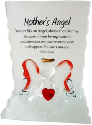 Engraved Glass Crystal Gift Ornaments Set Poem Poetic Writing Message ...