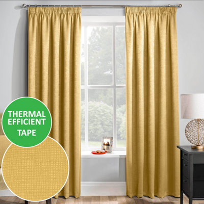 Enhanced Living Matrix Ochre 66 x 54 inch (168x137cm) Tape Top Thermal ...