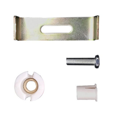 ENKI Chrome Modern Kitchen Stainless Steel Screw-In Clamp Secure ...