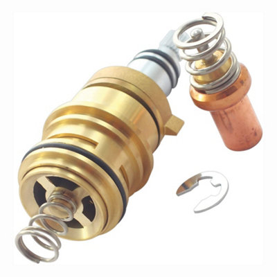 ENKI Chrome Silver Bathroom Thermostatic Cartridge Assembly Spare ...