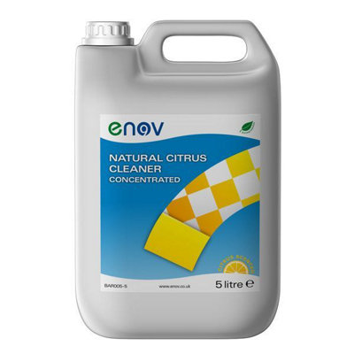 Enov H007 Natural Citrus Cleaner - 2x5 Litre | DIY at B&Q
