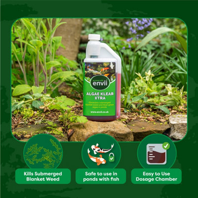 envii Algae Klear Xtra - Pond Algae Removal Treatment - Works Through ...