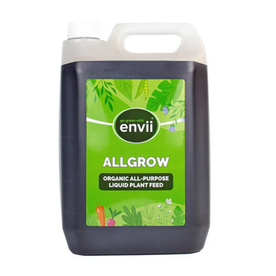 envii Allgrow - Organic Multi-purpose Plant Feed - Liquid Outdoor Plant ...
