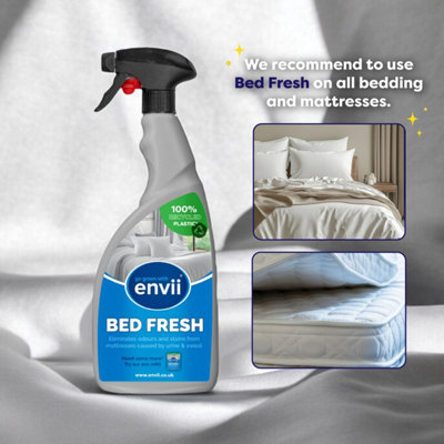 envii Bed Fresh - Natural Mattress Cleaner and Deodoriser - Stain and ...