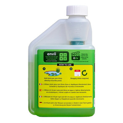 envii Chlorine Klear - Natural Pond Chlorine Remover Makes Tap Water ...