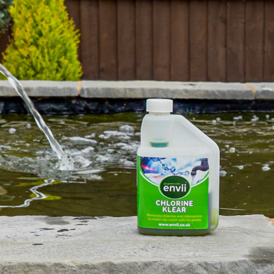 envii Chlorine Klear - Natural Pond Chlorine Remover Makes Tap Water ...