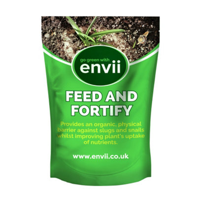 Envii Feed & Fortify - Organic Slug & Snail Deterrent (1.75kg) | DIY at B&Q